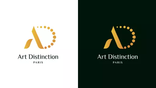 Nouvelle identité pour Art Distinction | Ici la Lune, Agence de design ...